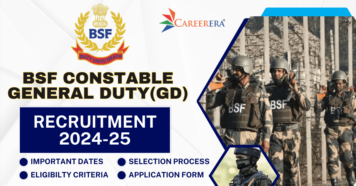 BSF Constable General Duty Recruitment 2026 Application Form