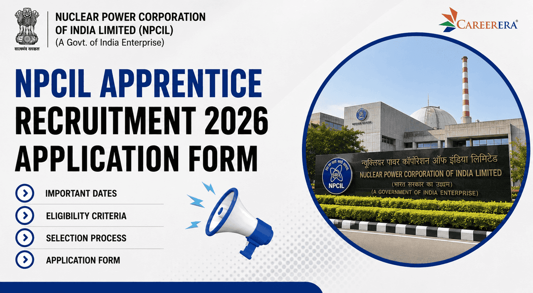 NPCIL Apprentice Recruitment 2026 Application Form: 158 Vacancies