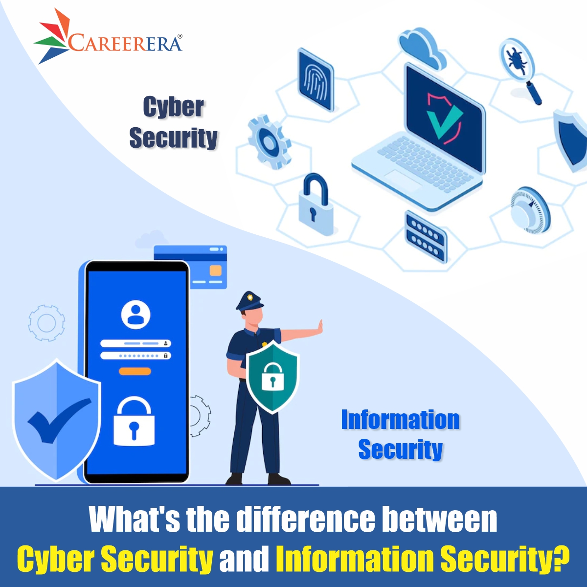 Whats The Difference Between Cyber Security And Information Security